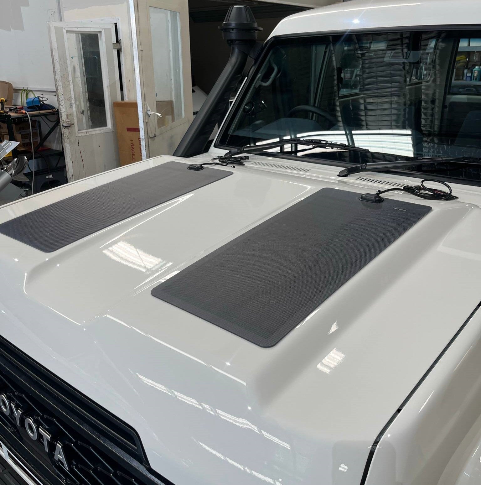 Bonnet Mounted Solar | Bonnet Mounted Solar Panels | Vehicle Solar ...