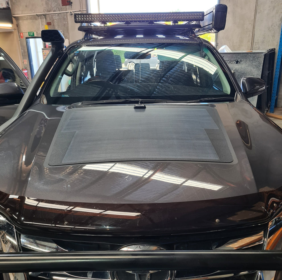 Bonnet Solar Panel - Toyota Fortuner - 100-Watt – Vehicle Solar Solutions